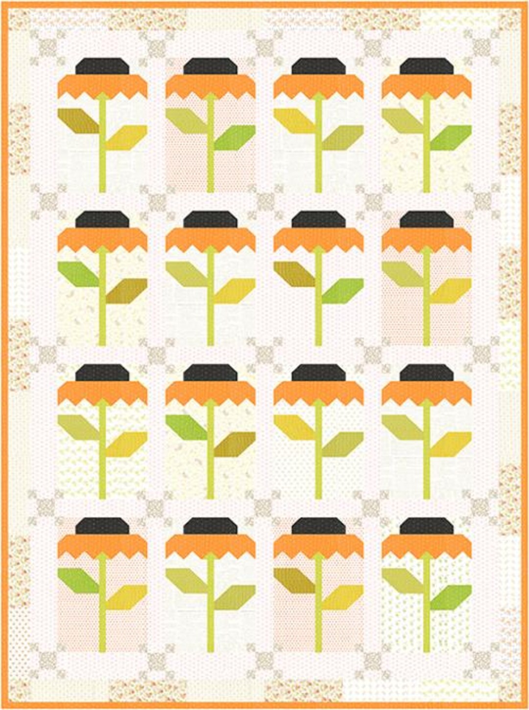 Black Eyed Susan Quilt Pattern - FT 2002 Fig Tree Quilts - Etsy