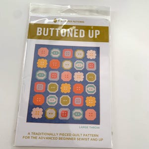 Buttoned up Quilt Pattern PPP 38 Pen and Paper Patterns - Etsy