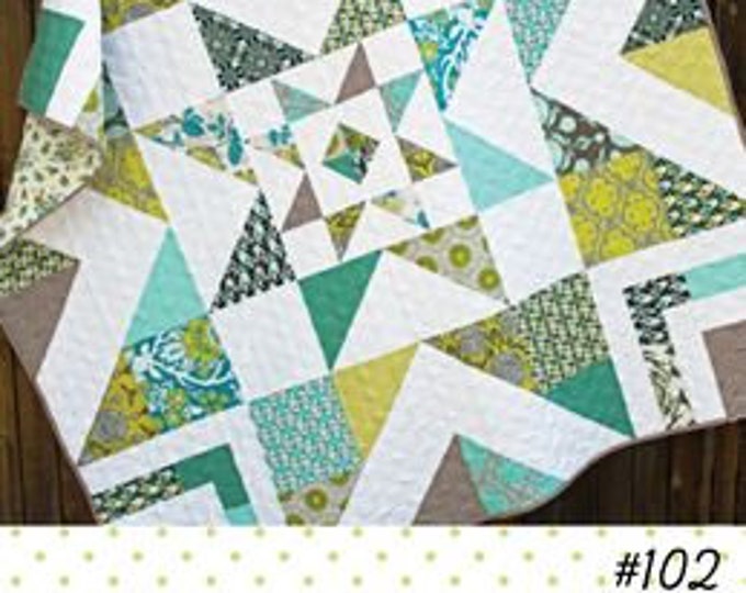 Triple Barnstar Quilt Pattern Amy Gibson AG102 - Etsy