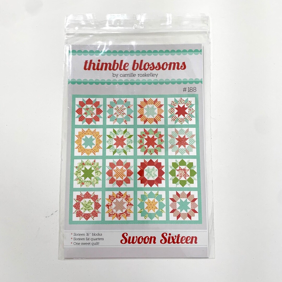 Swoon Sixteen Quilt Pattern - TB188- Thimble Blossoms - Camille ...