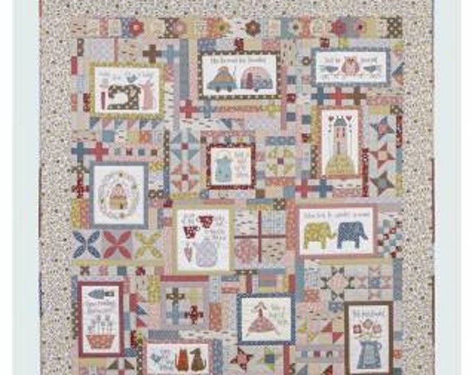 A Letter to My Daughter Quilt Pattern - D377 - Birdhouse Patchwork ...