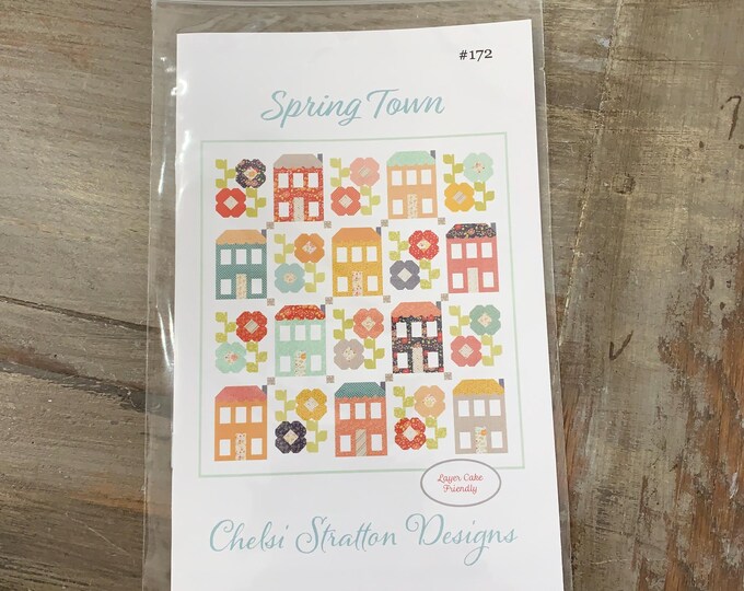 Spring Town Quilt Pattern - CSD 172 Chelsi Stratton - Etsy
