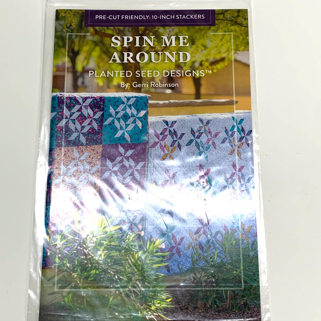 Gerri Robinson Spin Me Around Quilt Pattern - Etsy