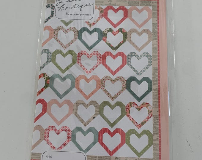 Open Heart Quilt Pattern - LB 146 Lella Boutique - Etsy
