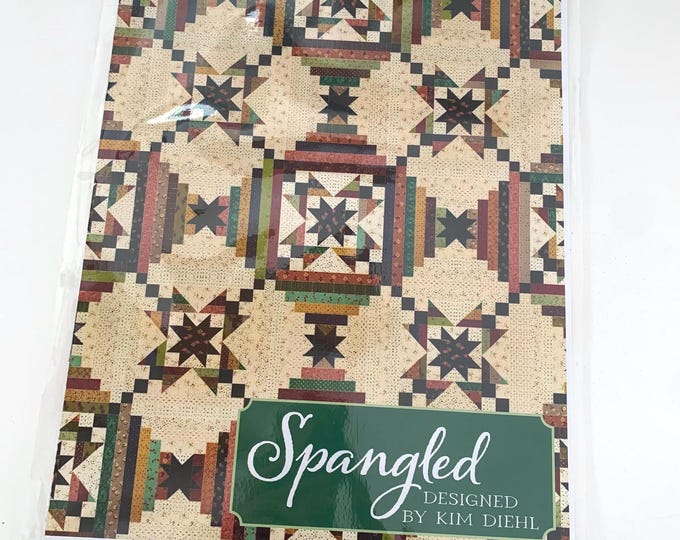 Spangled Quilt Pattern - Kim Diehl - ISE 269 Its Sew Emma - Etsy