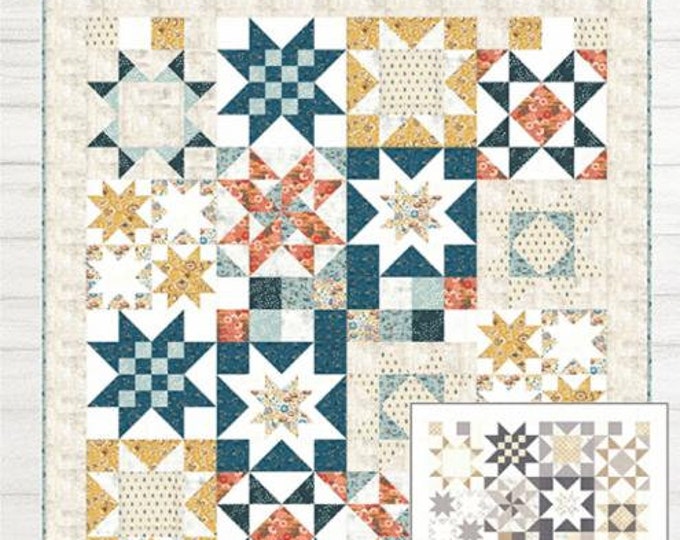 Purry Stars Quilt Pattern - CQ 212 Coriander Quilts - Etsy