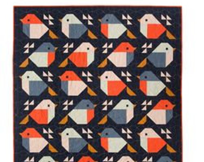 Sparrow Quilt Pattern - Pen and Paper - Etsy