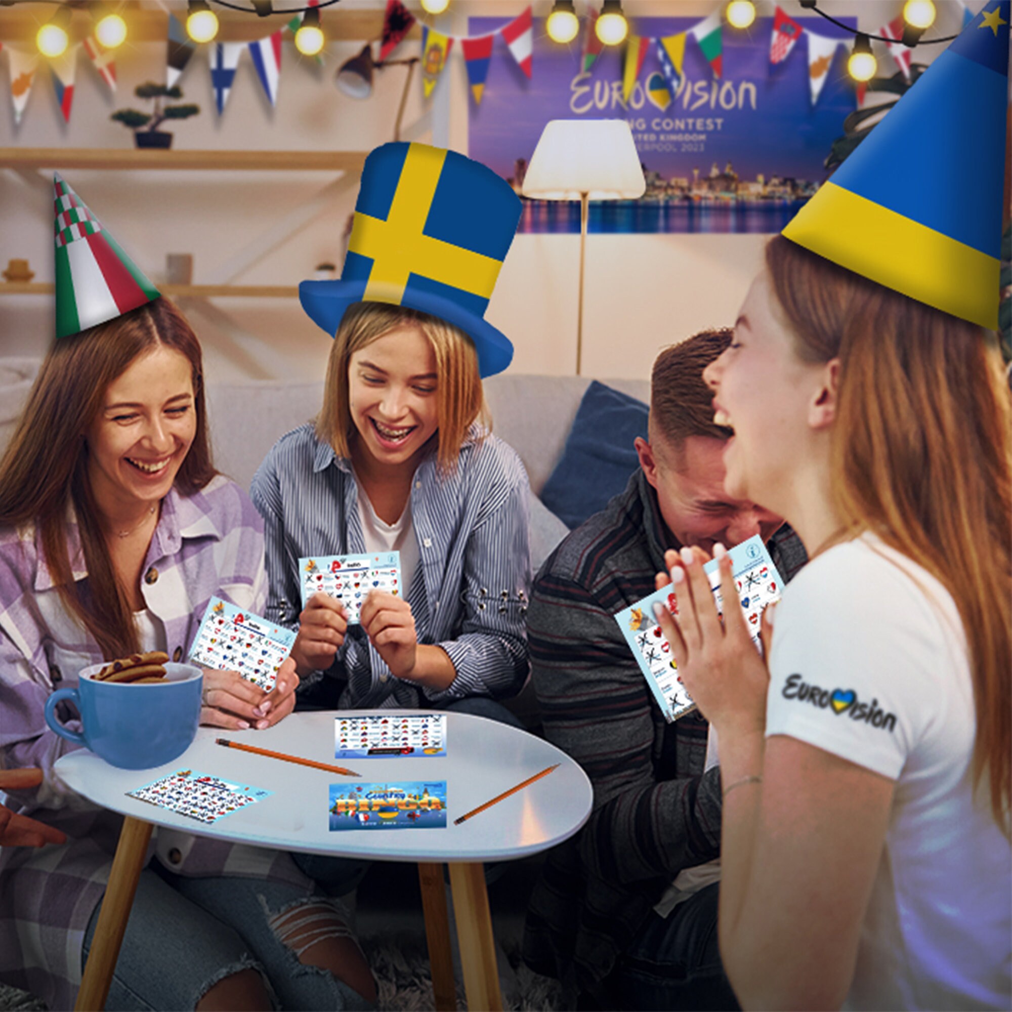 Eurovision 2024 Party Games Eurovision Party Scorecard Bingo Quiz ...