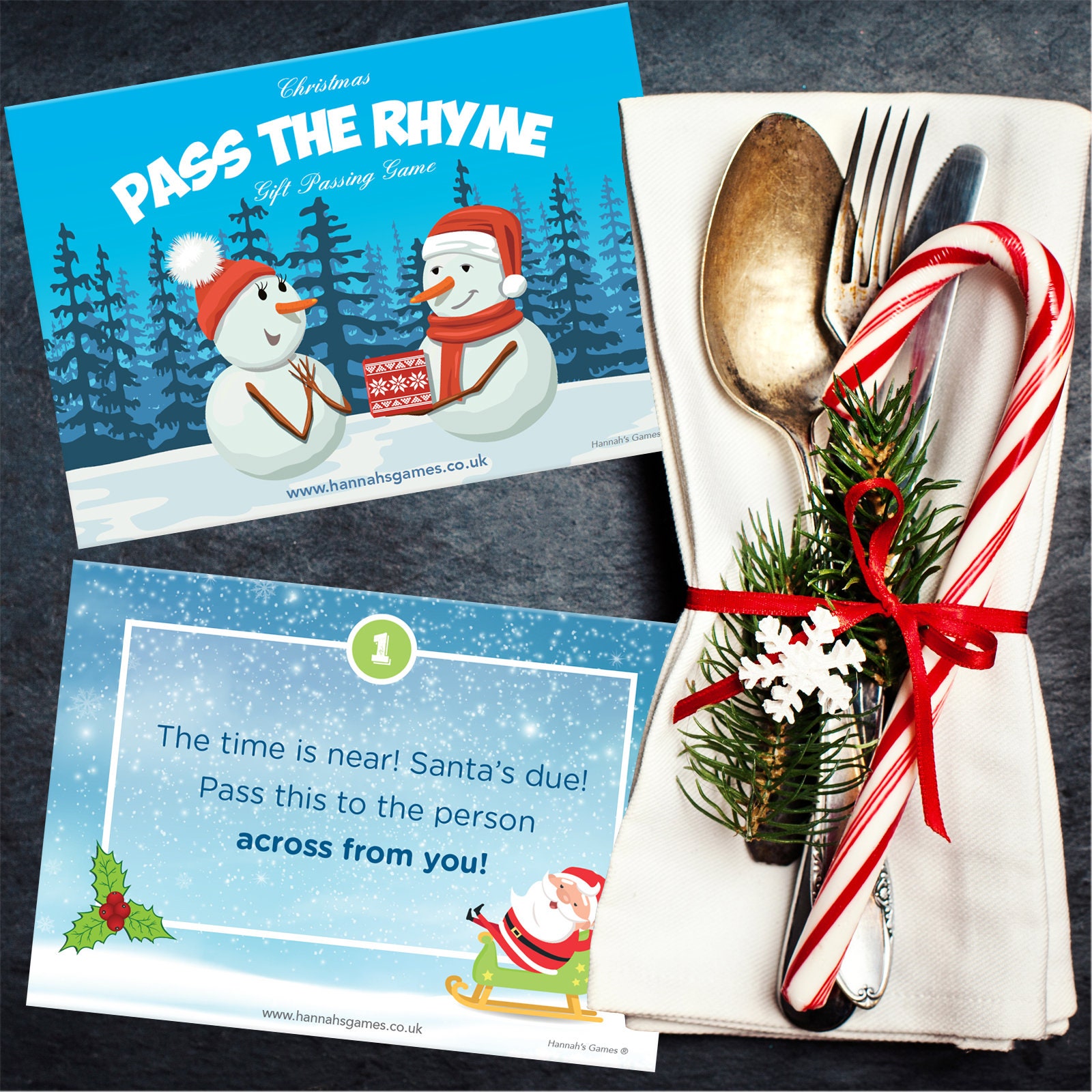 Christmas Pass the Parcel Game Xmas Eve Box Fillers Party Christmas ...