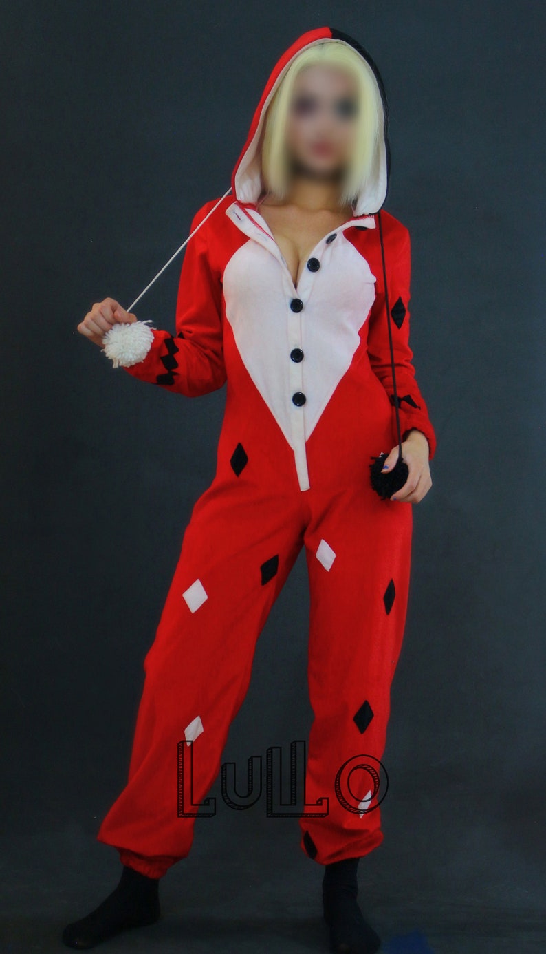 Harley Quinn Infinite Crisis/kigurumi/pajama | Etsy