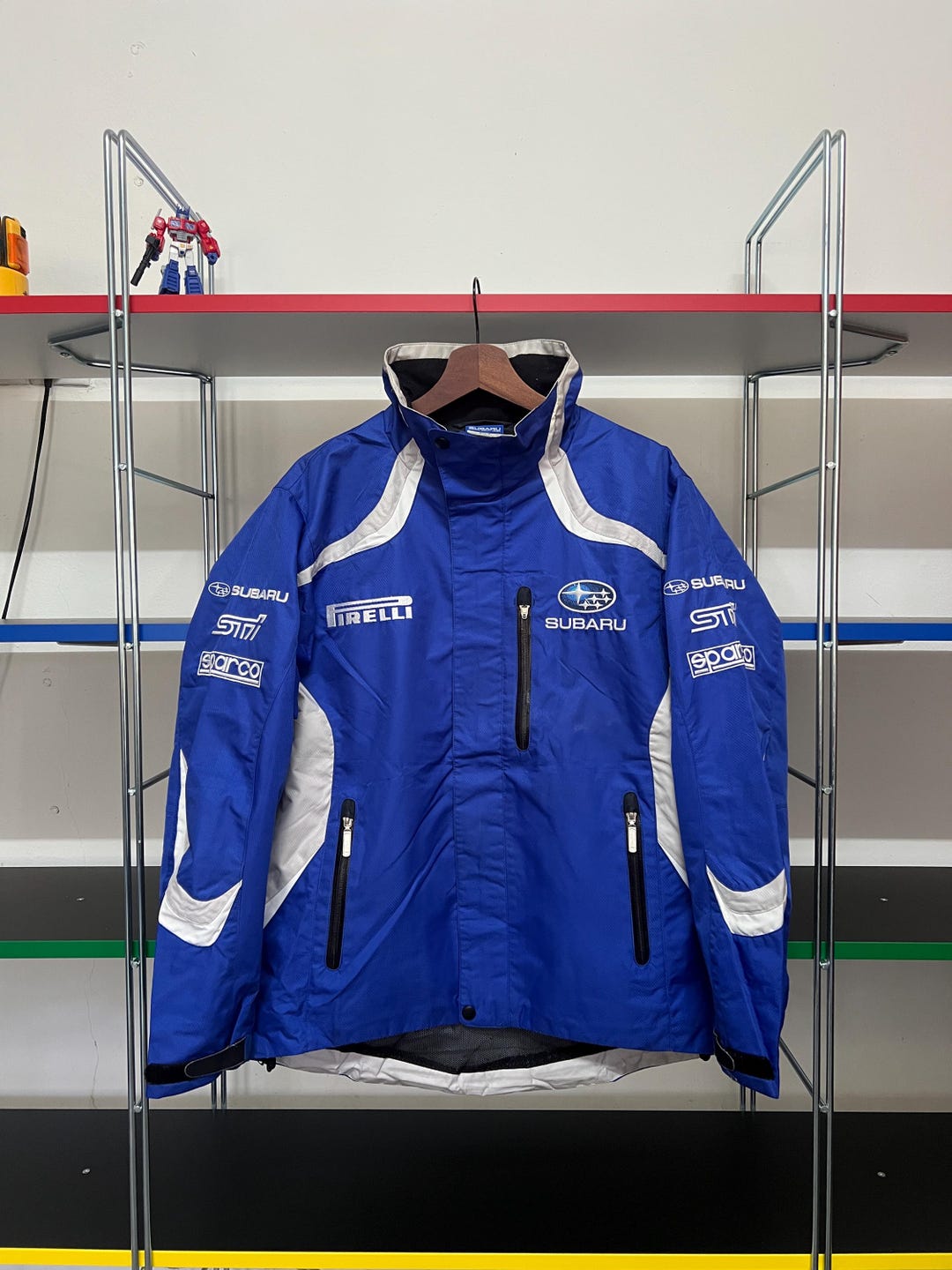 Vintage Subaru World Rally Team Jacket - WRC Racing Windbreaker - Sti ...