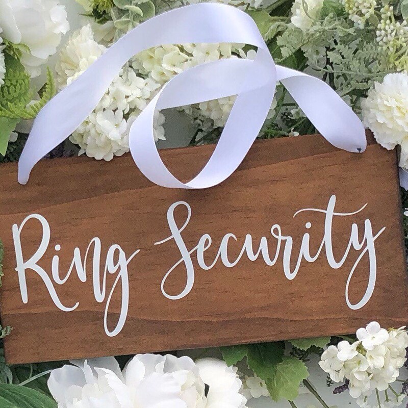 Ring Security Sign - Etsy
