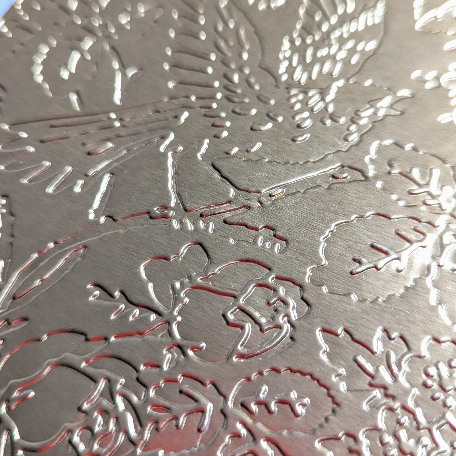 3D Embossed Cardstock Panels for DIY Cards Bird Embossed and Debossed ...