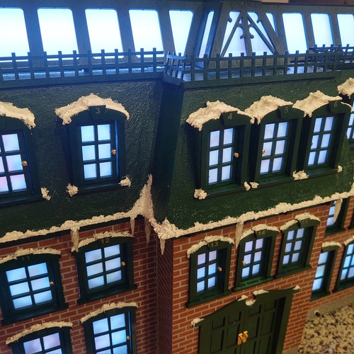 Christmas Advent House Kit W/ Optional Brick Exterior - Etsy
