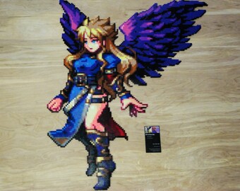 Meru Legend of Dragoon Meru Art Perler Bead Art Legend | Etsy