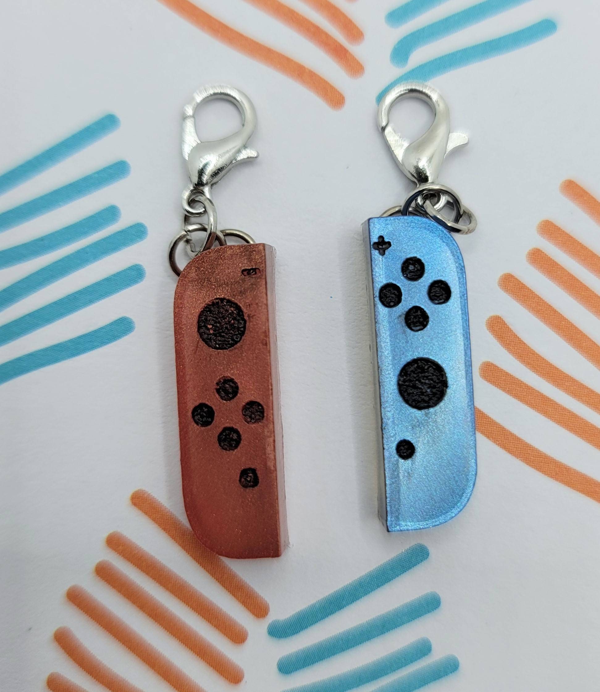 Switch Joycons Nintendo Gaming Left Right Controllers Stitch Markers - Etsy