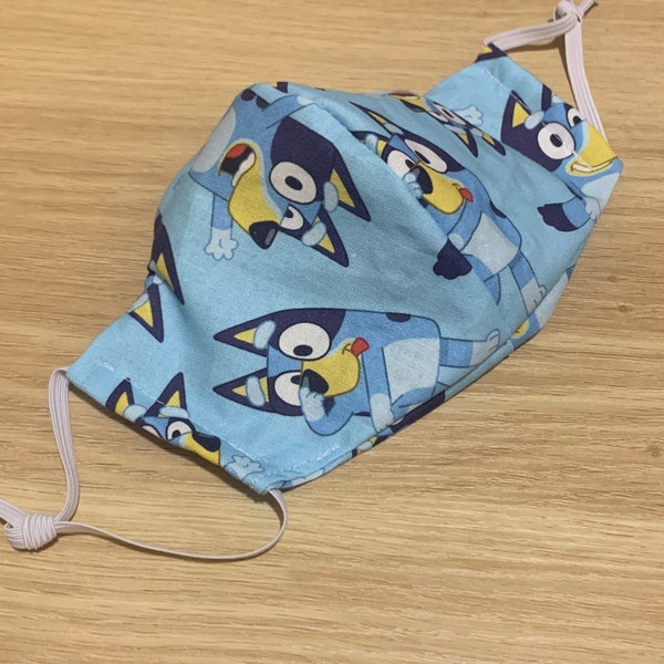 Bluey Mask - Etsy Australia