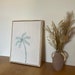 Palm Tree Textured Art. Textured Artwork - Etsy Australia