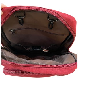 The Red Influencer Medical Backpack TPN, Tube Feeds,& Infusions With ...