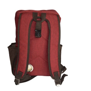 The Red Influencer Medical Backpack TPN, Tube Feeds,& Infusions With ...