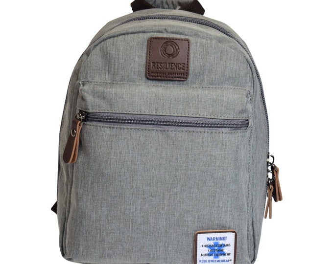 Le Petite Backpack grey for TPN, Tube Feeds, Fluids & Infusions for ...