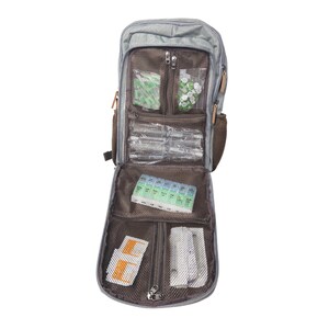 The Grey Influencer Medical Backpack TPN, Tube Feeds,& Infusion,laptop ...