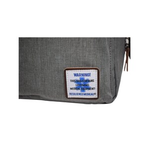 Le Petite Backpack (grey) for TPN, Tube Feeds, Fluids & Infusions for ...