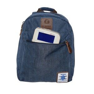 Le Petite Backpack (navy) for TPN, Tube Feeds, Fluids & Infusions With ...