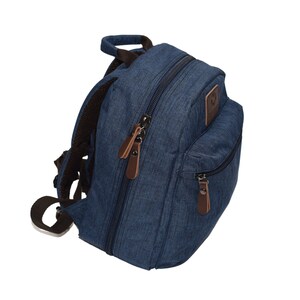 Le Petite Backpack (navy) for TPN, Tube Feeds, Fluids & Infusions With ...