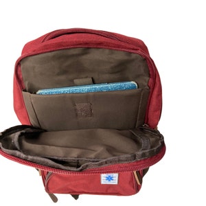 The Red Influencer Medical Backpack TPN, Tube Feeds,& Infusions With ...