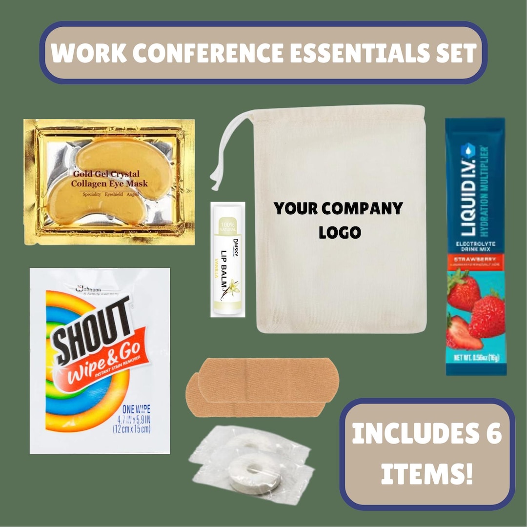 Conference Survival Kit: Work Conference Welcome & Recovery Kit ...