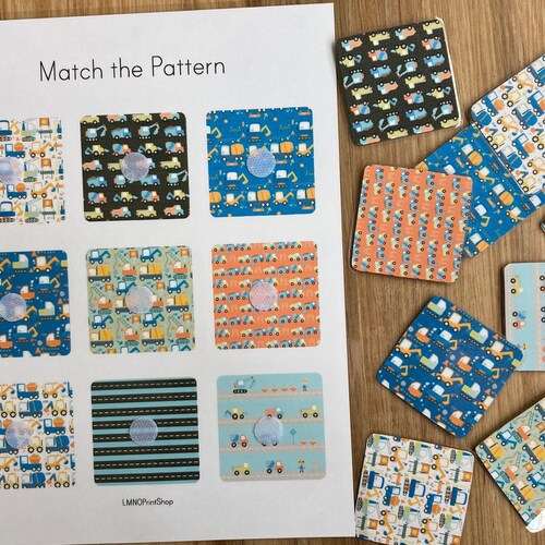 Cars & Trucks Preschool Printable Busy Book Toddler | Etsy