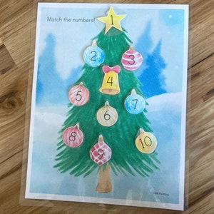 Christmas Busy Book - Preschool Printable - Winter Learning Binder ...