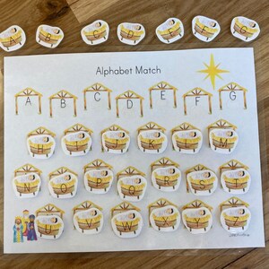 Nativity Busy Book - Preschool Christmas Printable - Advent Calendar ...
