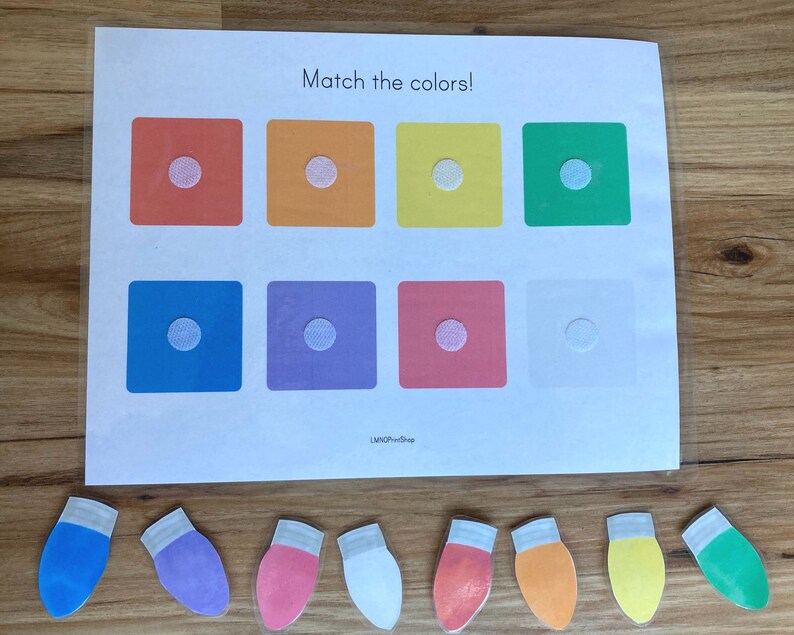 Christmas Busy Book Preschool Learning Binder Winter | Etsy