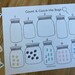 Count the Bugs - Counting Number Matching 1-10 Busy Book Binder ...