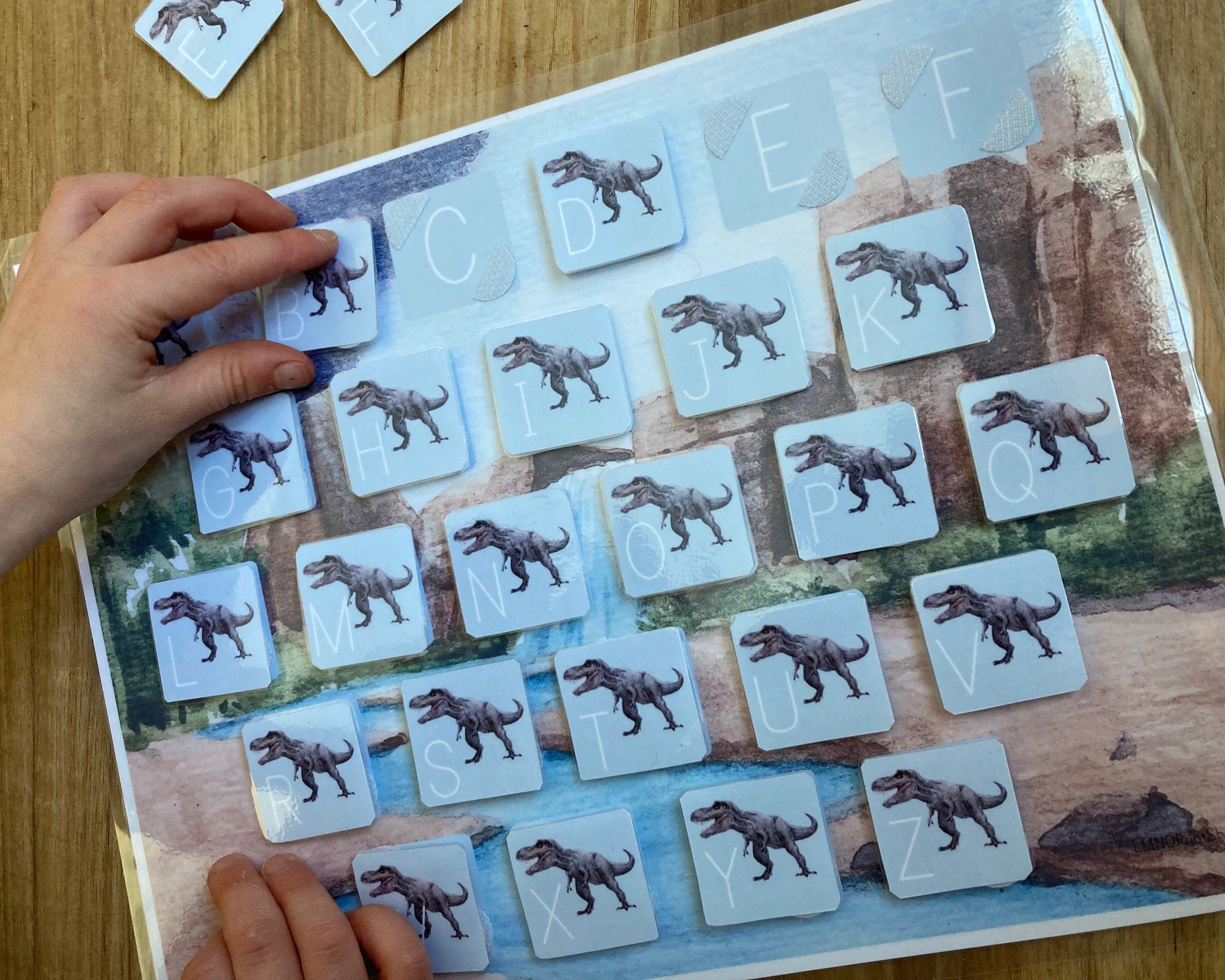 Dinosaur Busy Book Learning Binder Preschool Printable - Etsy