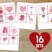 Valentines Day Shadow Matching Cards - Preschool Printable - Montessori ...