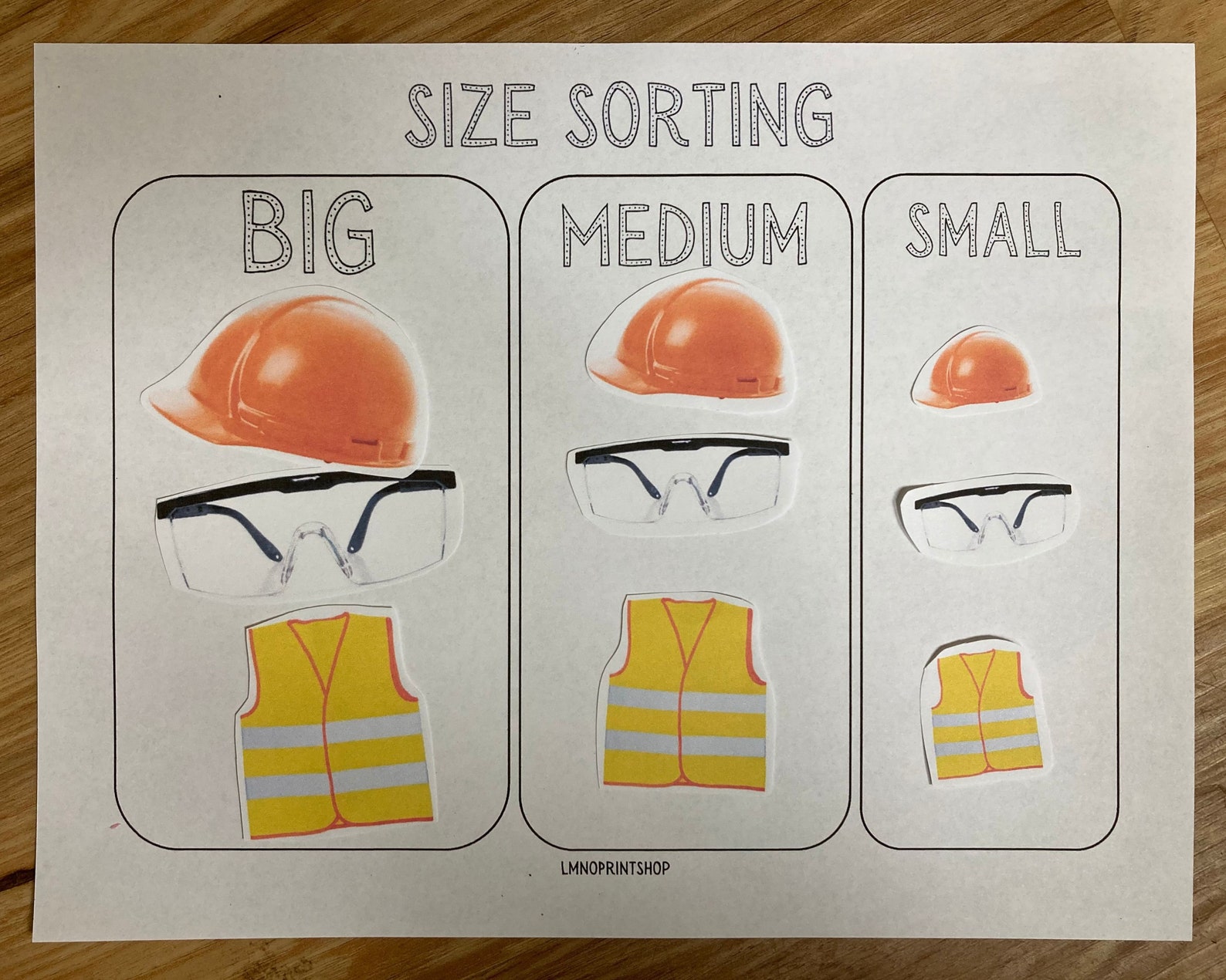 Construction Busy Book Pages - Patterns Sorting Shadow Matching - Tools ...