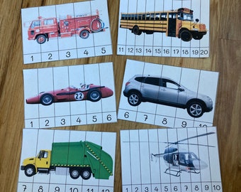 WINTER Shadow Matching Cards Montessori Printable - Etsy