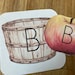 Apple Alphabet Matching Cards - Preschool Toddler Kindergarten Letters ...