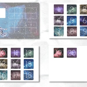 1-20 Counting Mat - Math Numbers Outer Space Science - Preschool ...