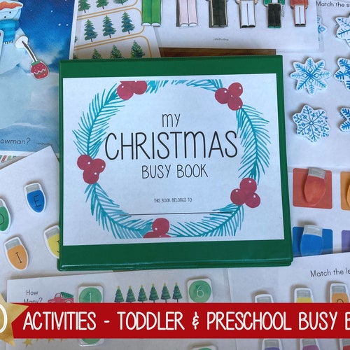 Fall Learning Binder Preschool Printable Busy Book Autumn - Etsy