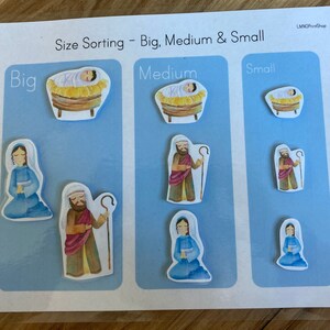 Nativity Busy Book - Preschool Christmas Printable - Advent Calendar ...