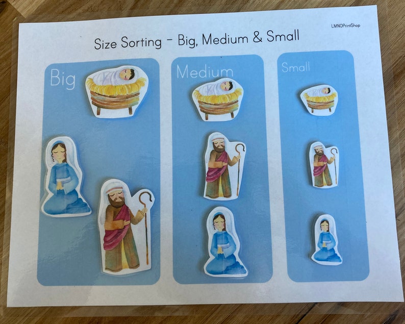 Nativity Busy Book - Preschool Christmas Printable - Advent Calendar ...