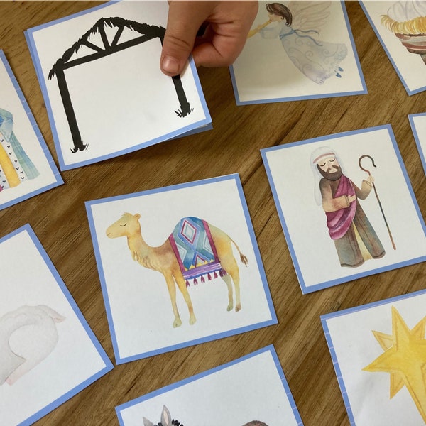 Nativity Cards - Etsy