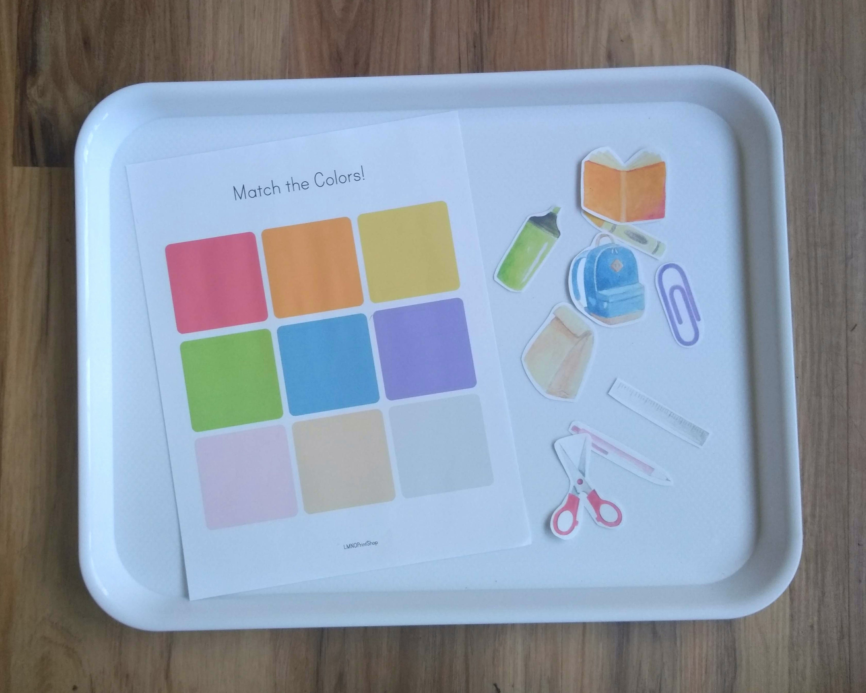 Back to School Preschool Printable Pack Patterns Colors | Etsy