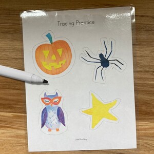 Halloween Learning Binder - Preschool Busy Book - Autumn Fall Printable ...