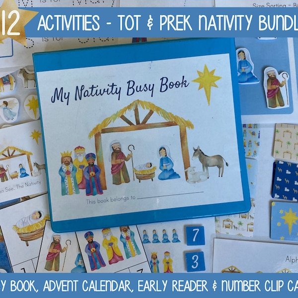 Nativity Advent - Etsy