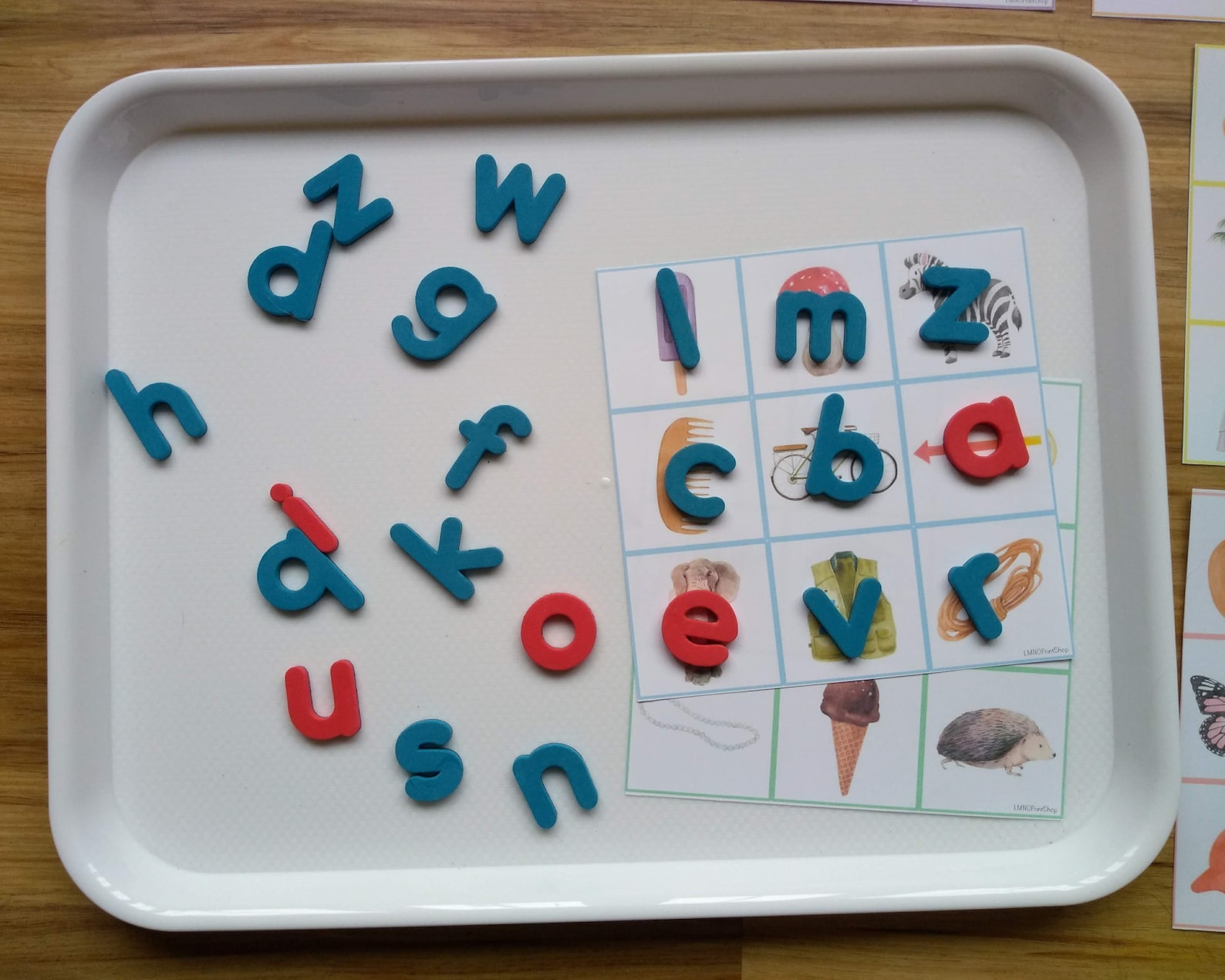 Preschool Phonics Beginning Sounds Mats Pre-reading Letters - Etsy